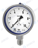 WIKA Bourdon Tube SS Industrial Pressure Gauge 232.50/233.50